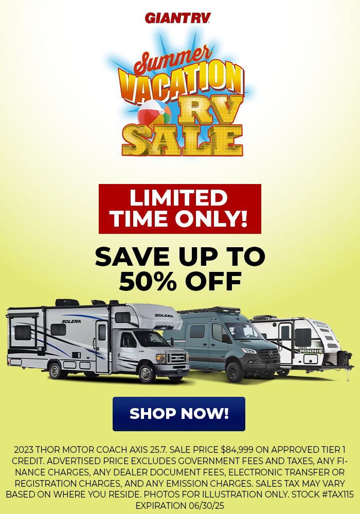 Giant RV | #1 Dealer for New & Used RVs, Parts, & Service